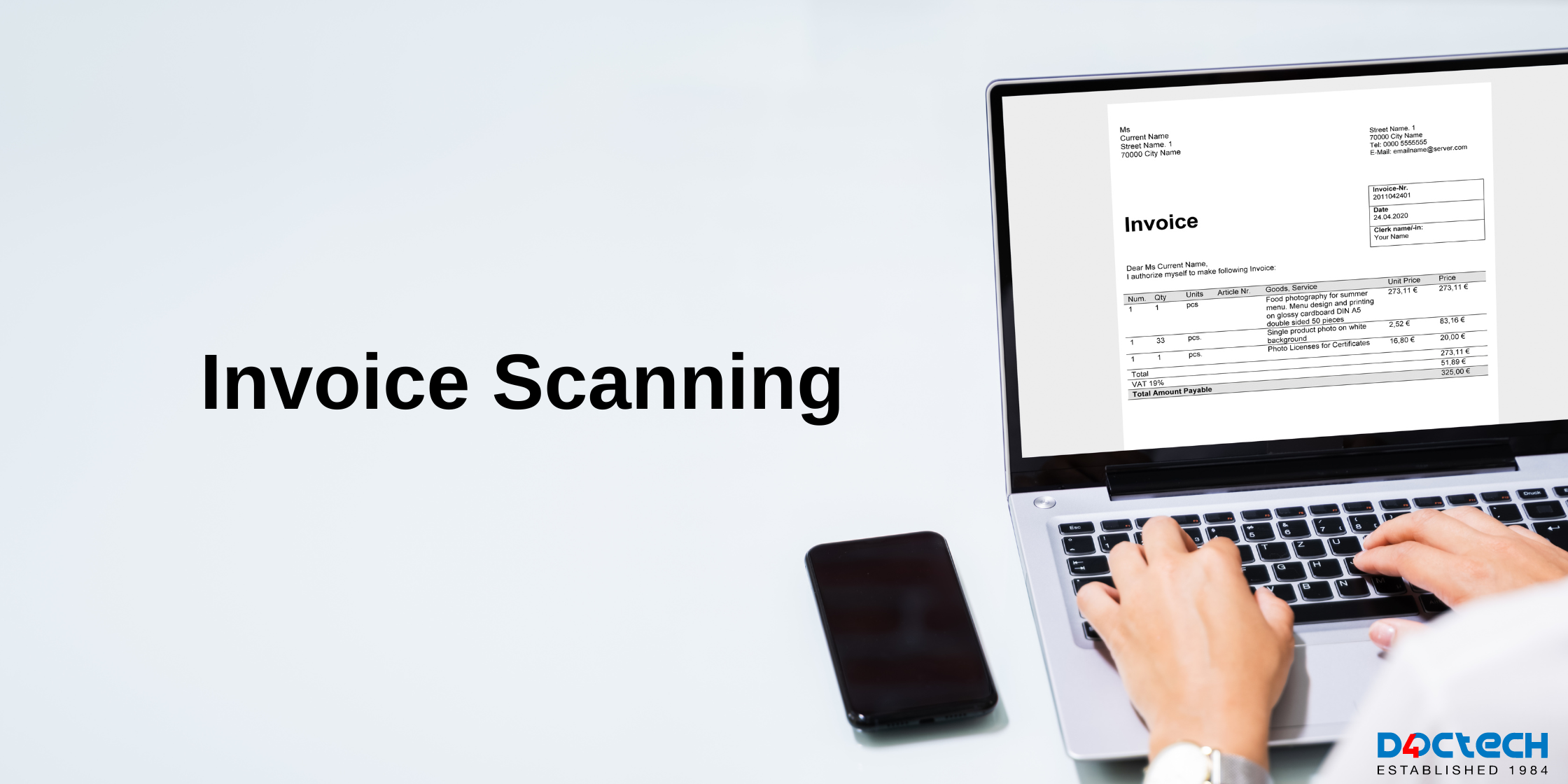 Everything You Need to Know About Invoice Scanning | DocTech